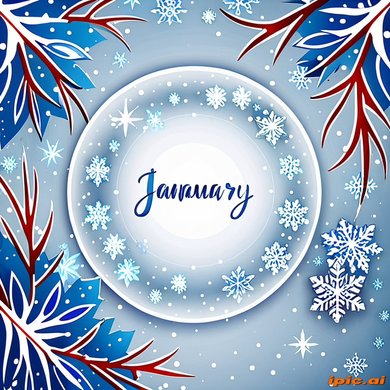 Winter Wonderland: Celebrating the Beauty of January with Snowflakes ...