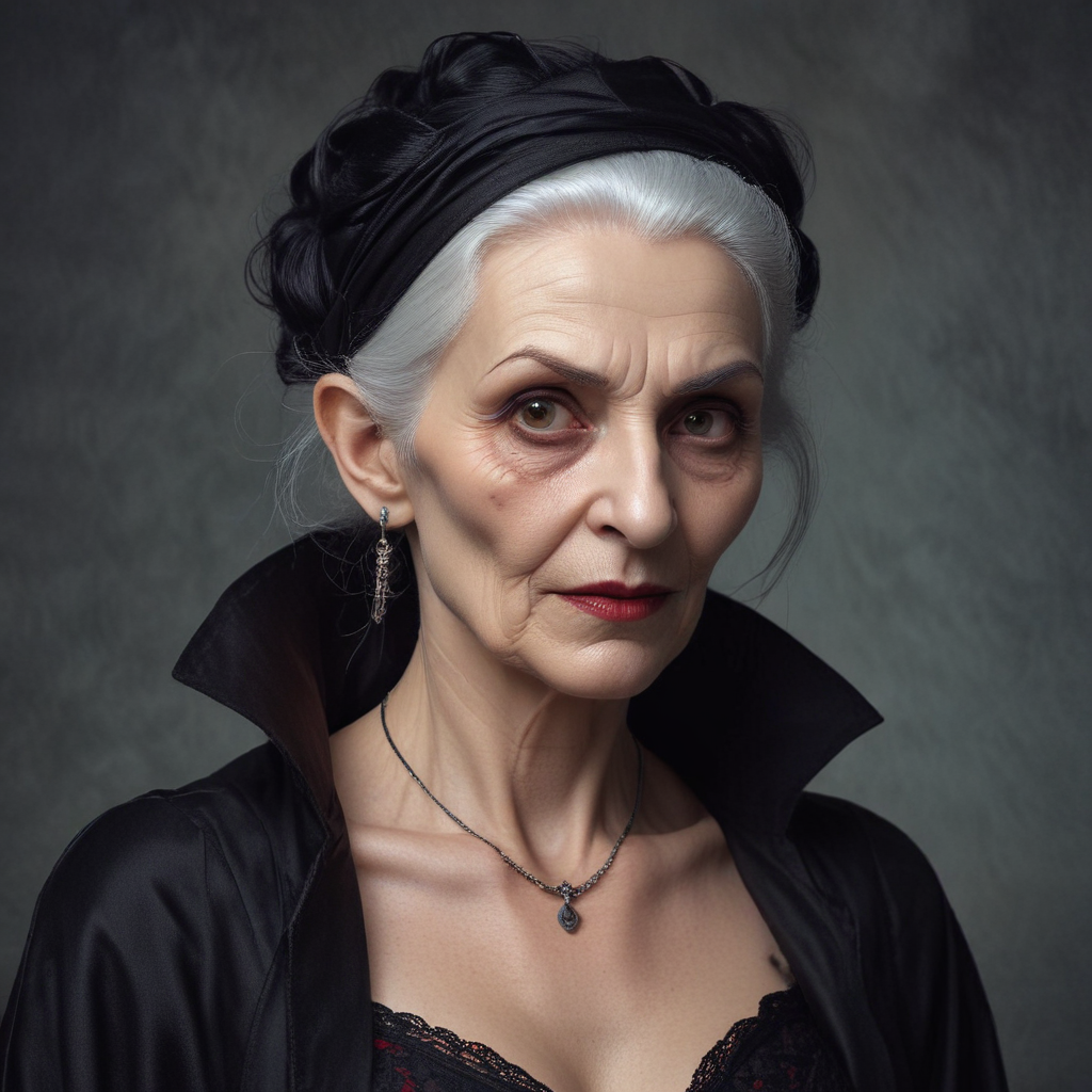 old vampire woman