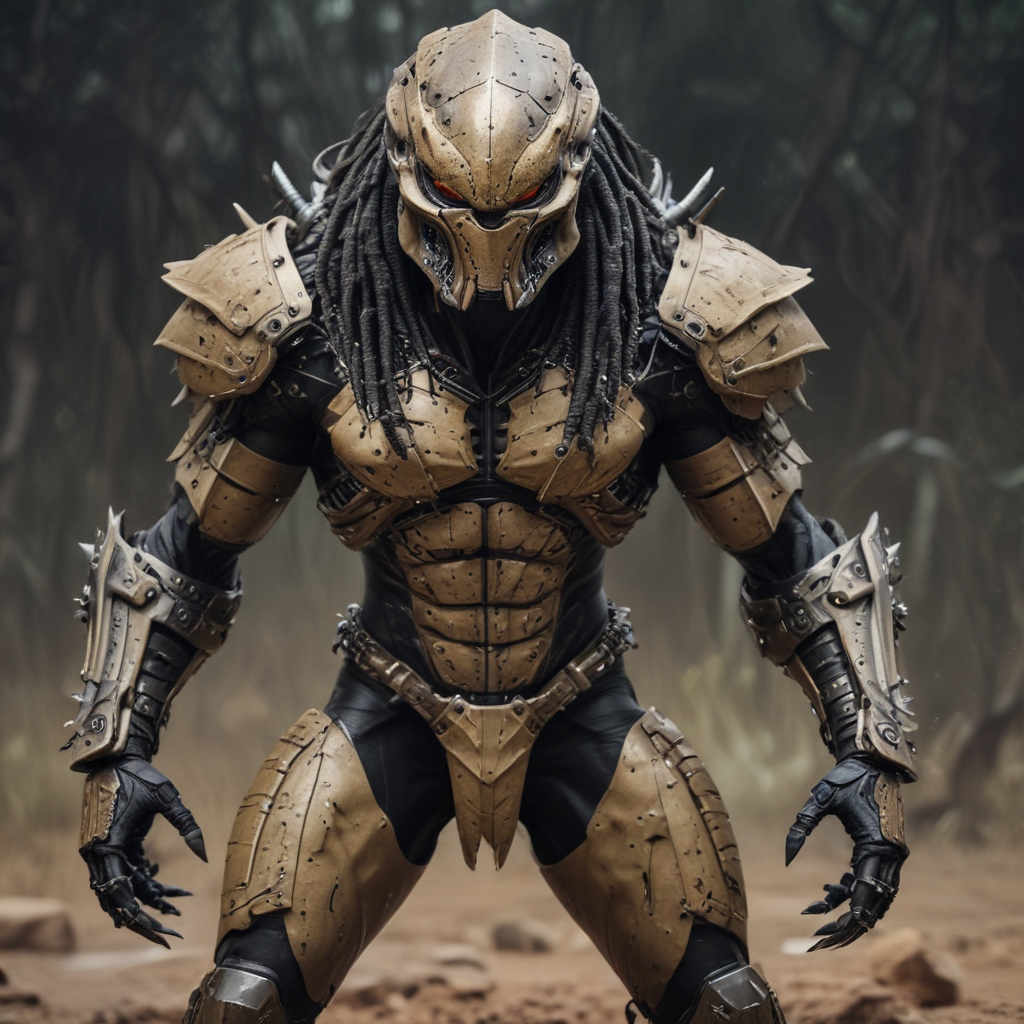 heavily armored predator