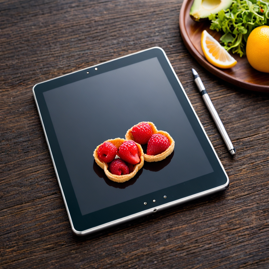 I want a tablet to put food on