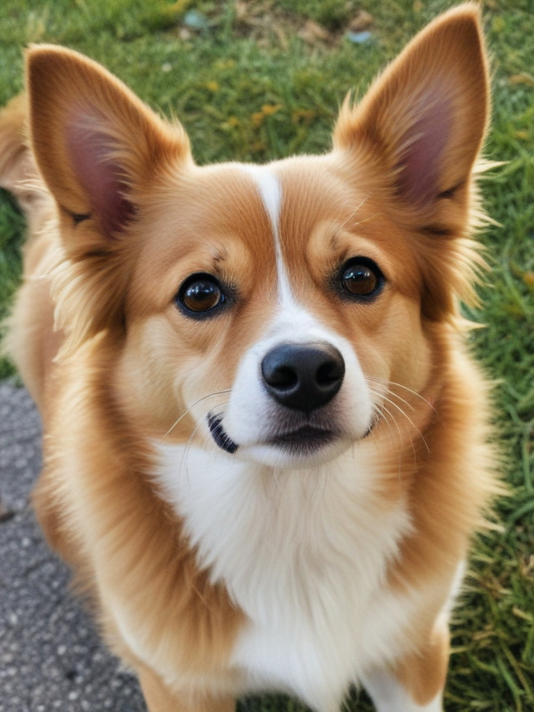 A dog