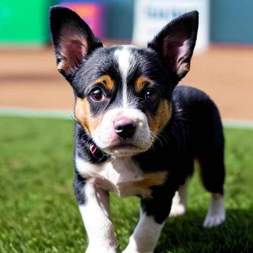 a dog