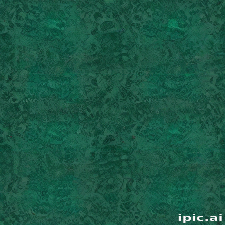Intricate Textured Patterns in Deep Green Tones Creating a Rich Visual ...