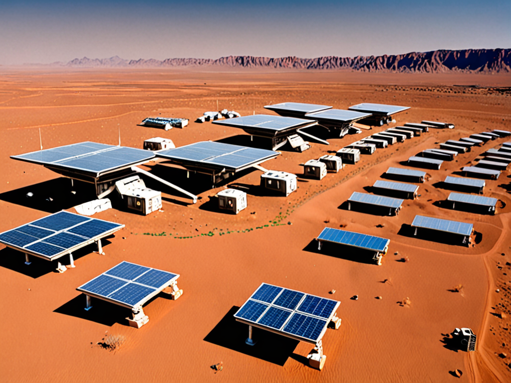 a Chinese enclave on another planet with a favorable climate that ...