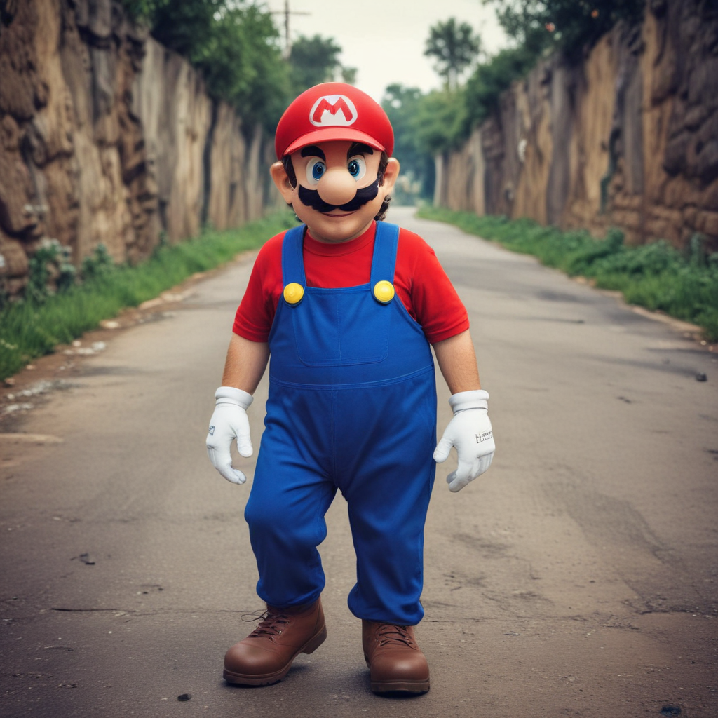 Real life mario