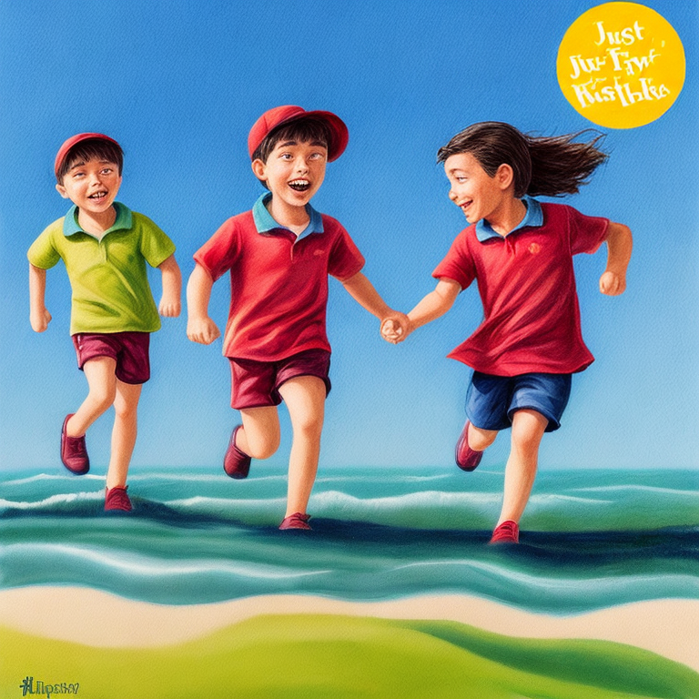 Book cover for "Just like my father" kids book