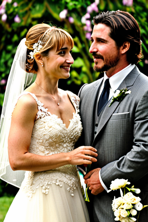 bruce wayne christian bale and Allison Mack Wedding