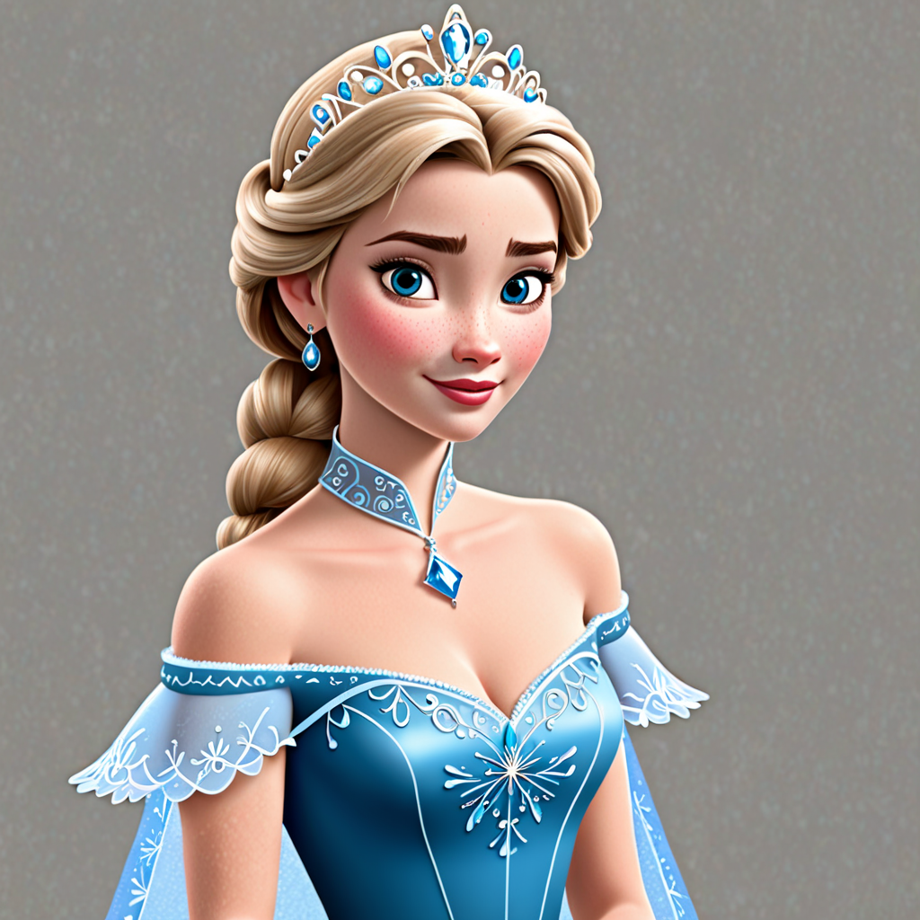 Anna fron cartoon Frozen as cinderella from the cartoon cinderella ...