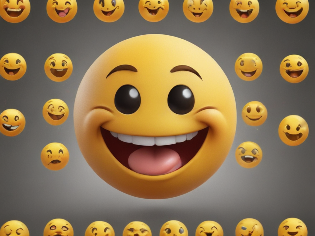 A Colorful Collection of Expressive Emojis Showcasing Various Emotions ...