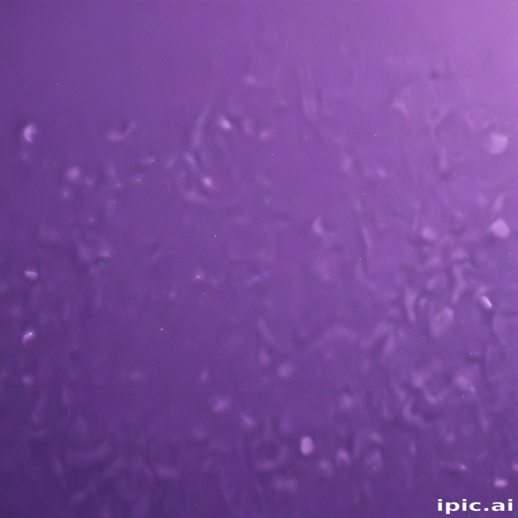 Abstract Purple Background with Soft Textures and Subtle Water Droplets