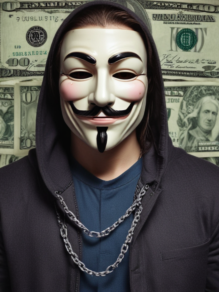 anonymous, scammers, money, America, breaking chains