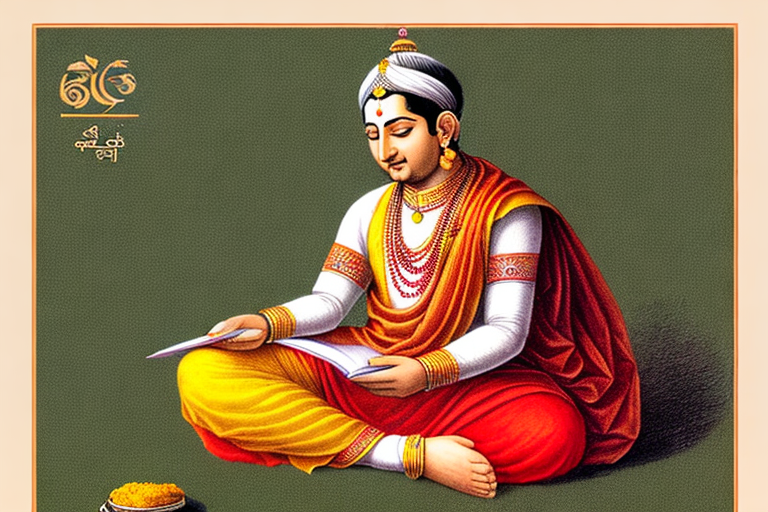Tulsidas ji writing books