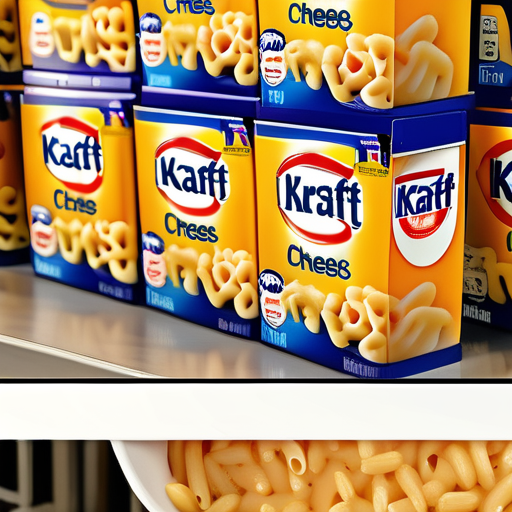 Deliciously Cheesy Kraft Macaroni and Cheese Ready for Enjoyment