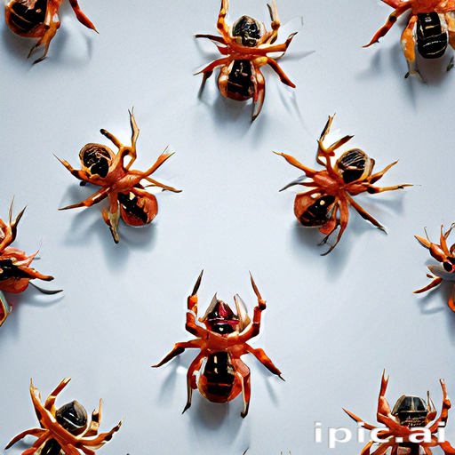 A Fascinating Collection of Colorful Insects Displayed on a White ...