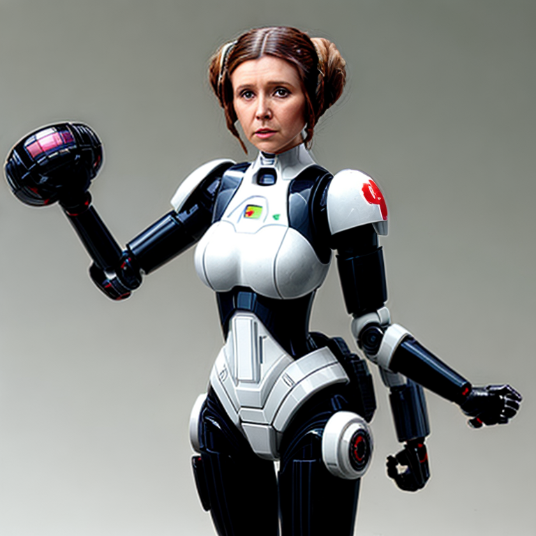 princess leia anime robot