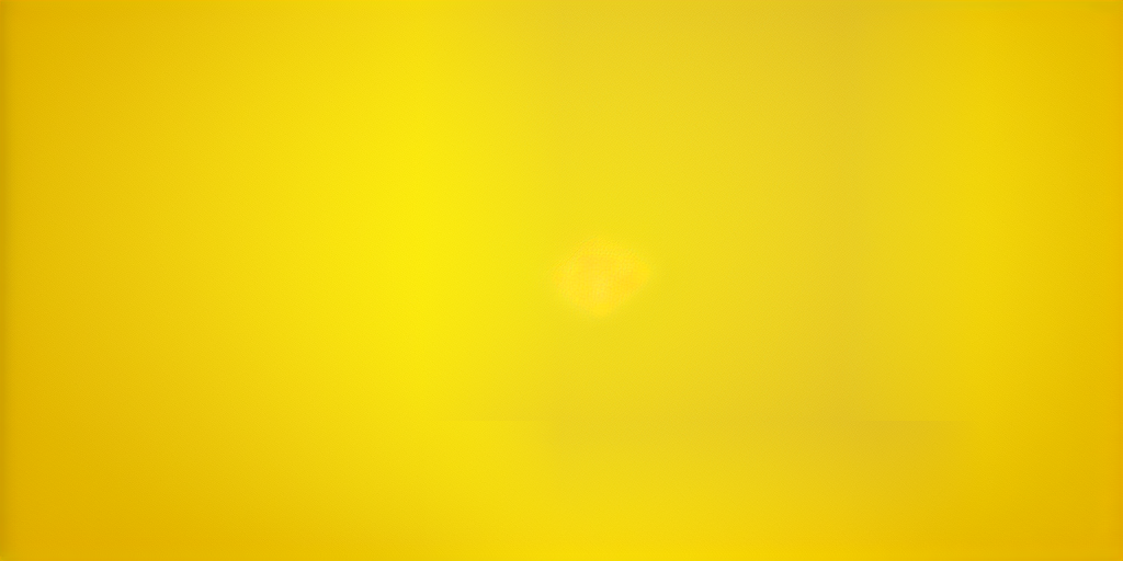 Bright Yellow Background with a Subtle Glow in the Center