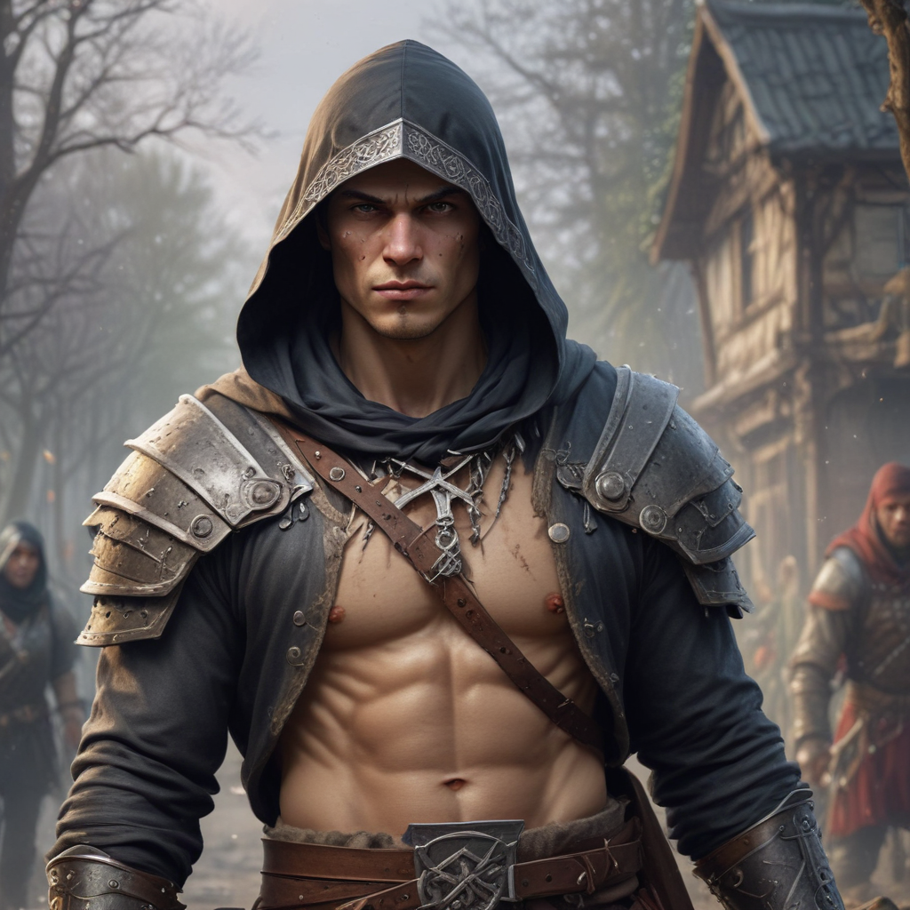 slavic warrior in the hood rpg game cover