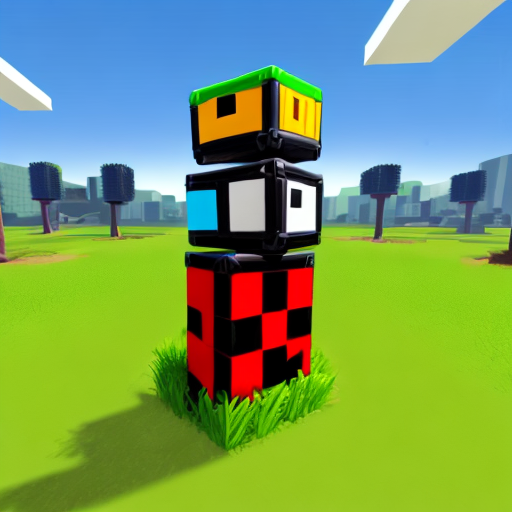 three roblox players playing a basic roblox obby