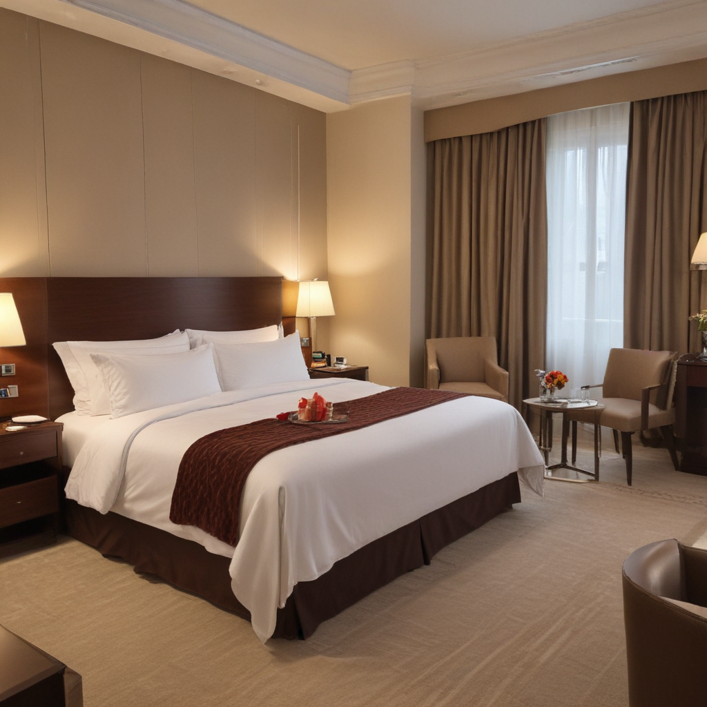 room service luxury hotel