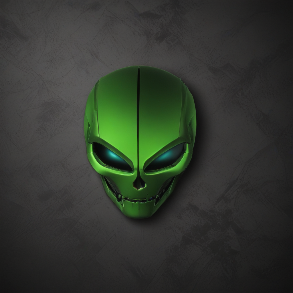 alienware wallpaper green