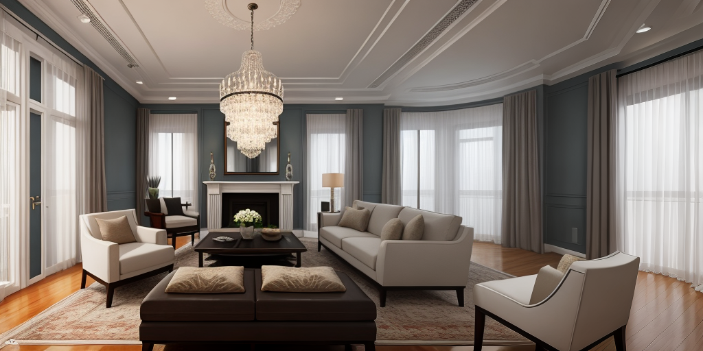 apartments room background photo realistic