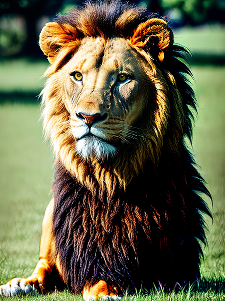A lion.