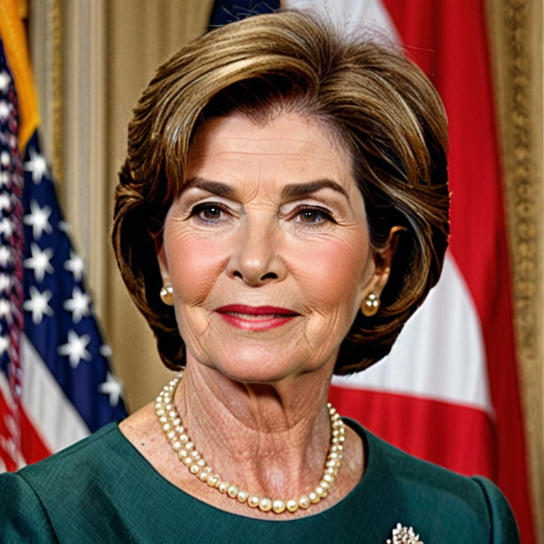 laura bush augmentation before