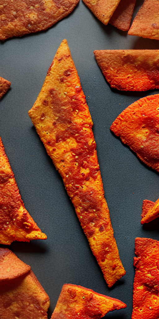 firey red dorito chip