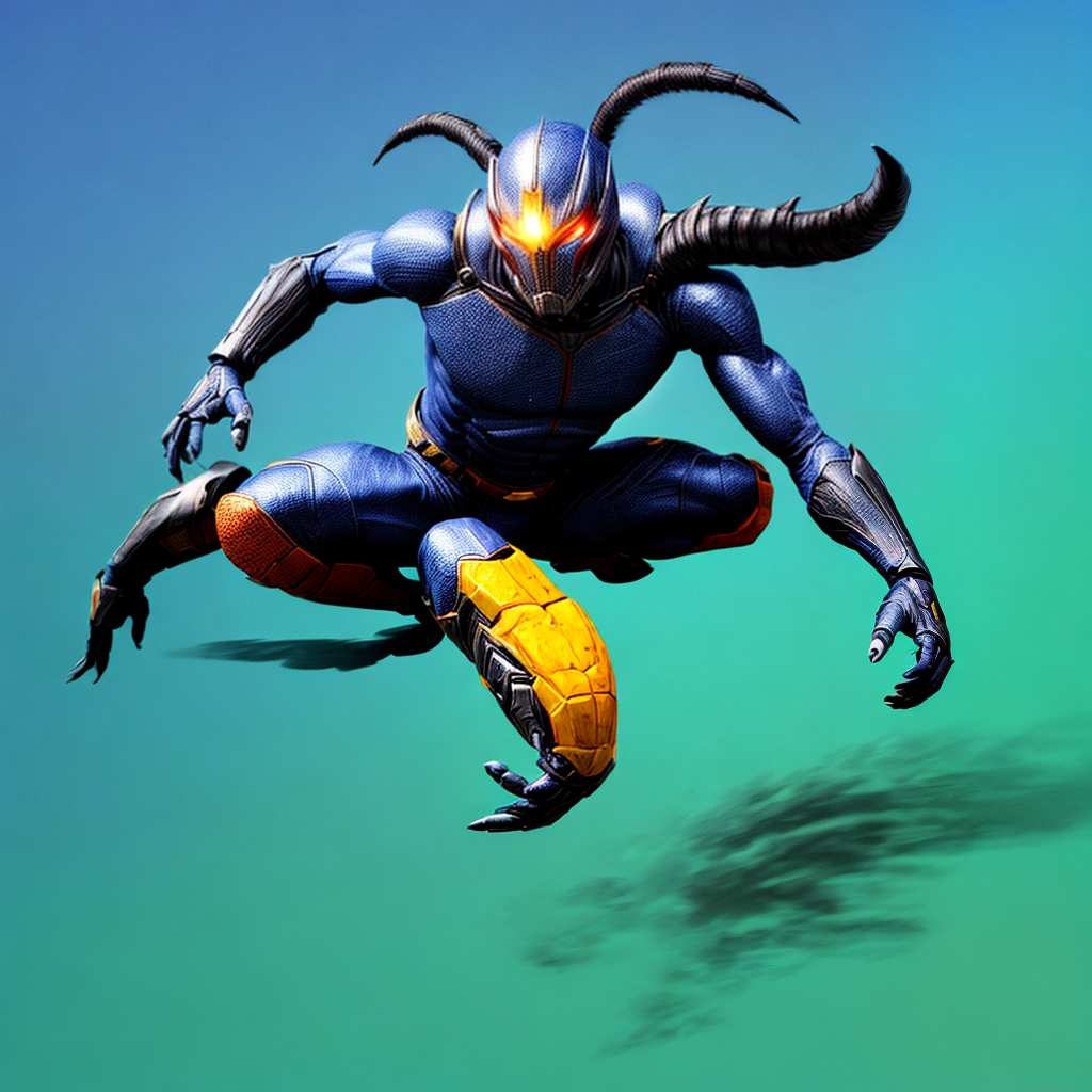 create a super vilain scorpion powers
