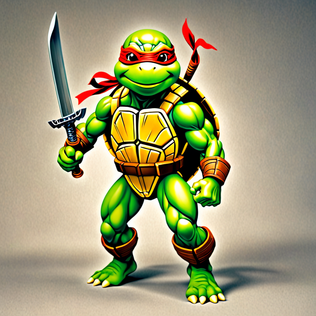 Micheal Angelo ninja turtle