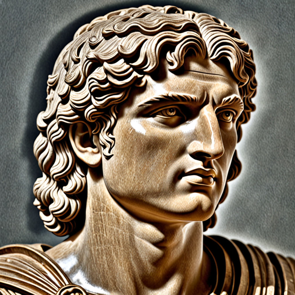 Realistic picture of Alexander the Great