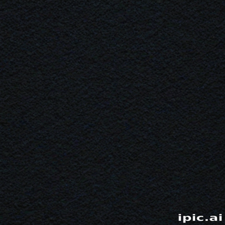 Deep Black Texture Background with Subtle Variations and Grainy Appearance