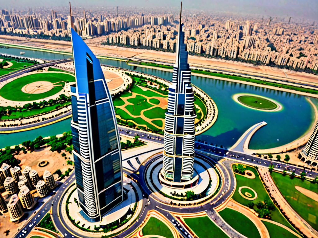 burj khalifah in lahore