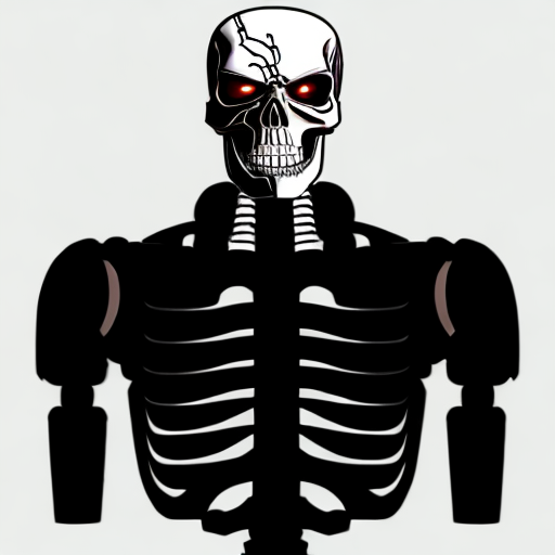 Free Ai Image Generator terminator skeleton