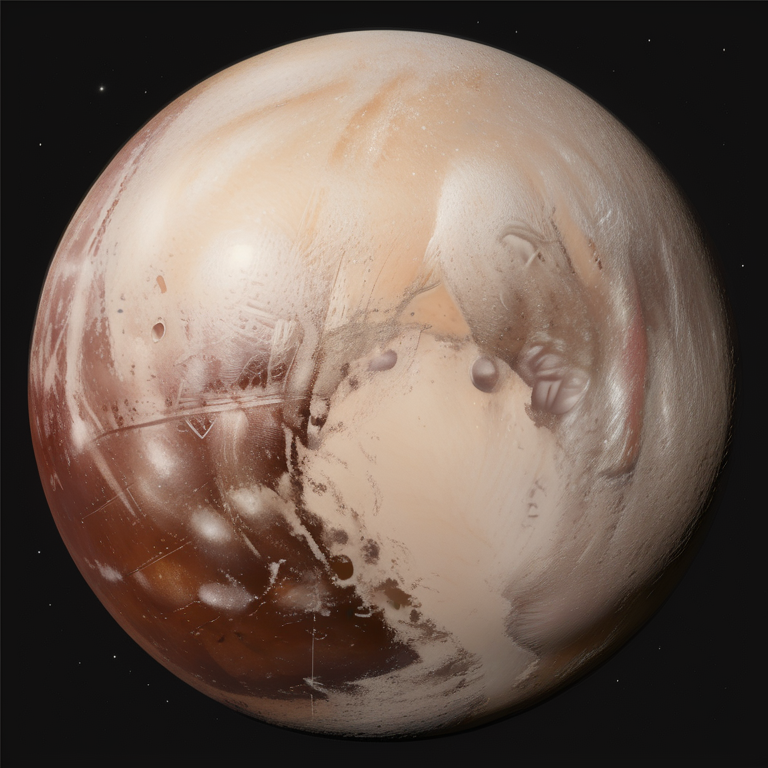 Exploring the Mysterious Surface of Pluto: A Unique Celestial Perspective