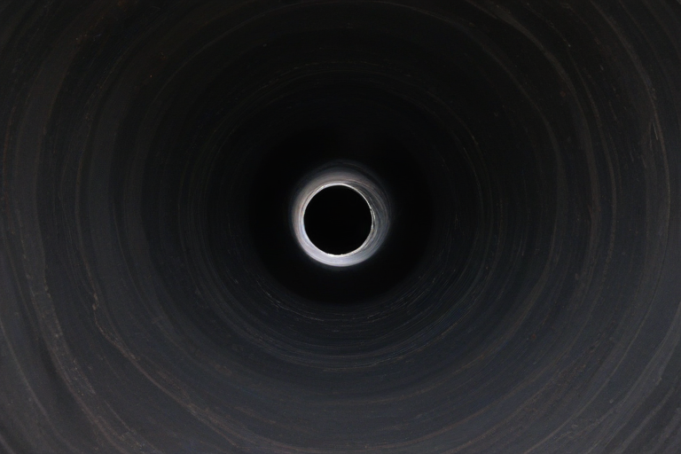 inside of a black hole