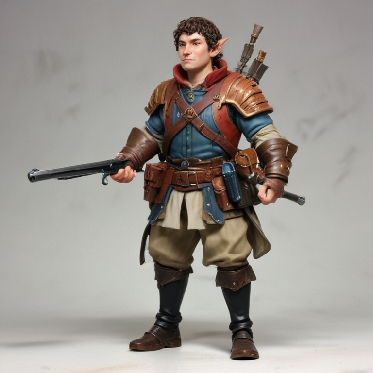 Halfling, Artificer, rifle, seafom