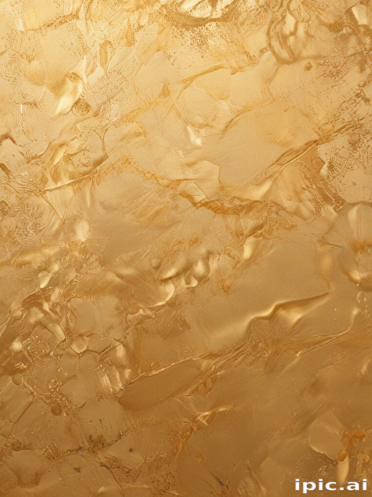 A Gleaming Abstract Background Featuring Elegant Swirls of Rich Gold ...