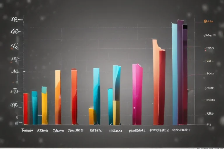 Comparative Analysis of Various Data Points Represented in a Colorful ...