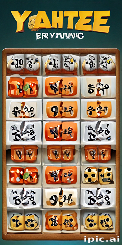 A Colorful and Creative Game Board Featuring Unique Dice Designs and ...