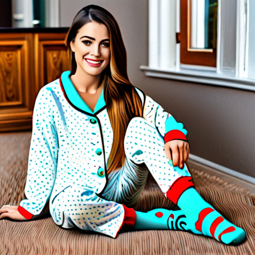 pajamas socks and girls