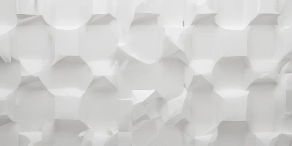 Textured White Surface Featuring Geometric Patterns and Dimensional ...