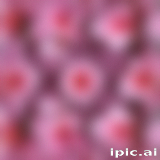 A Soft and Dreamy Abstract Pattern in Shades of Pink and Purple.