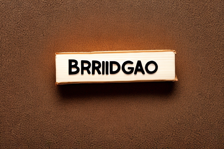 Make an image of a sweet advertisement with the words "brigadeiro ...