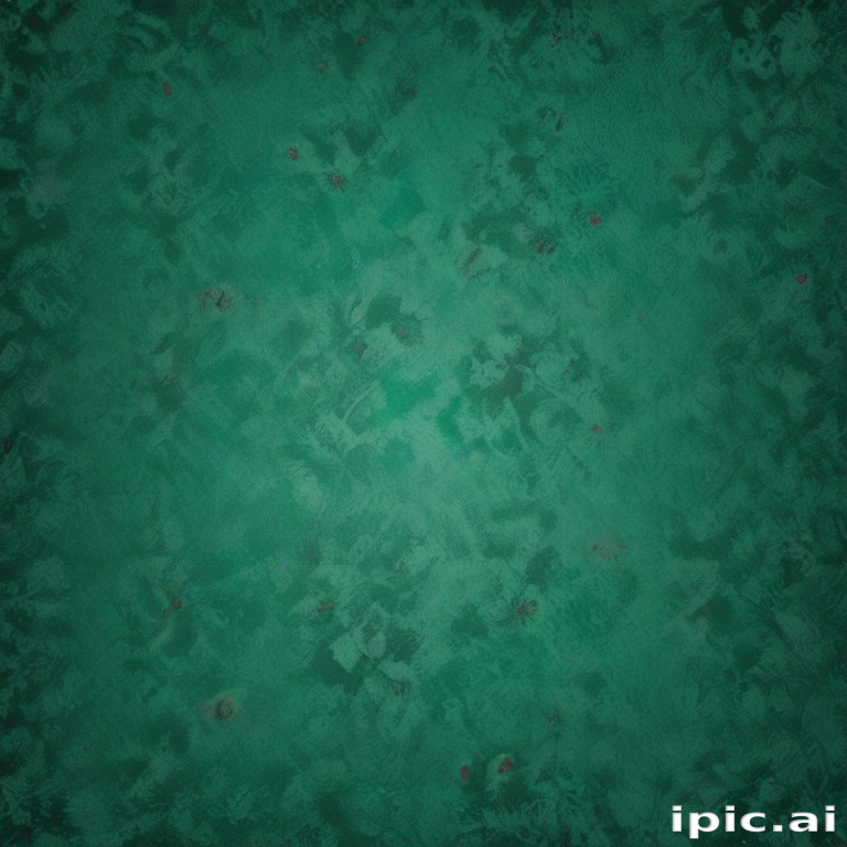 Textured Green Background with Subtle Floral Patterns and Soft Hues
