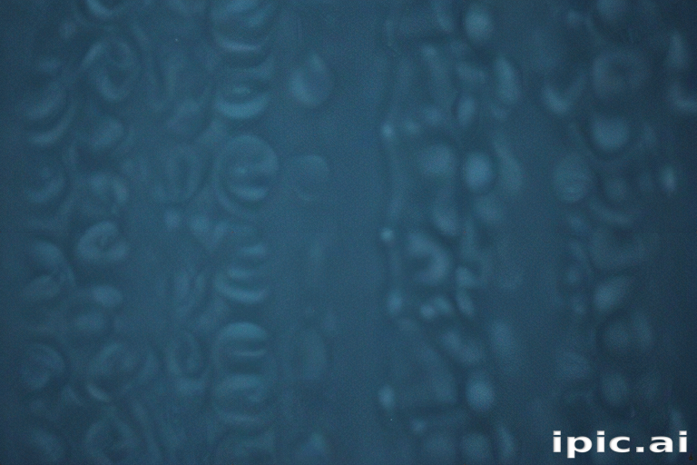 Abstract Texture of Dark Blue Surface with Subtle Ripple Patterns