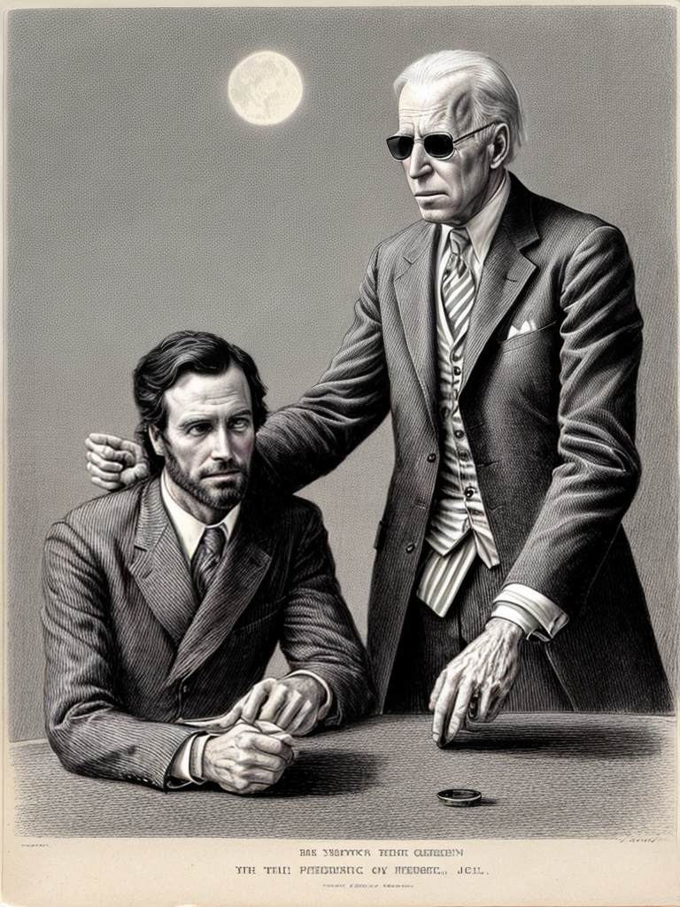 uncle sam punching joe biden