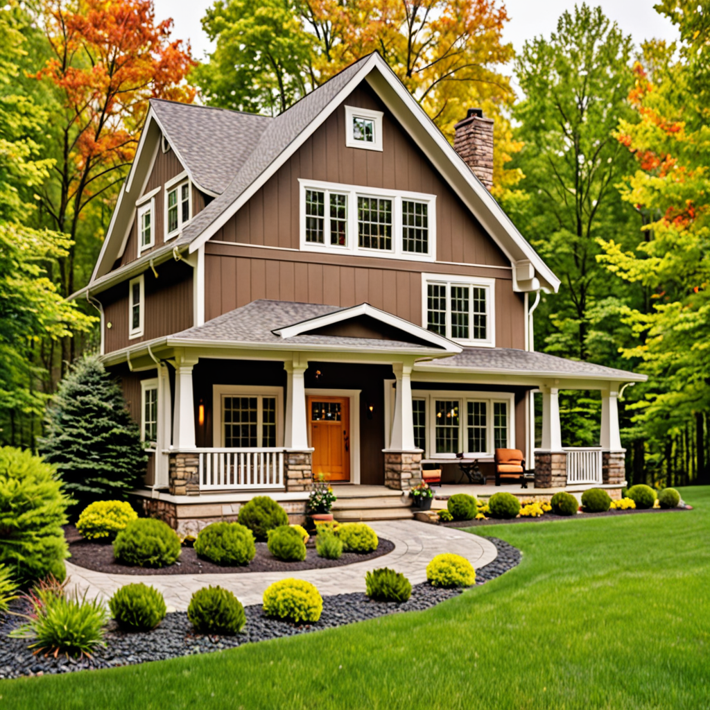 A cozy home surrounded by a protective insurance shield, showcasing a ...