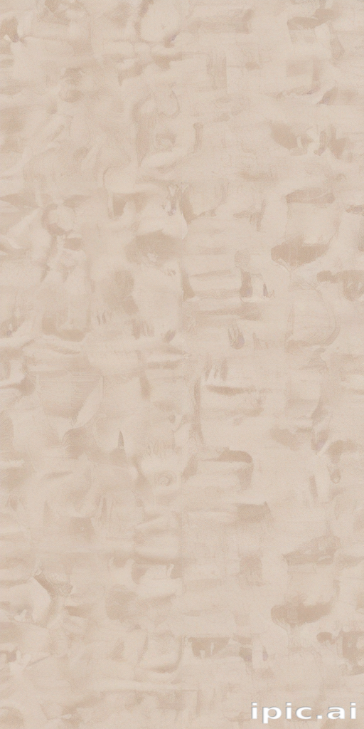 Soft Beige Textured Surface with Subtle Brushstroke Patterns and Tones