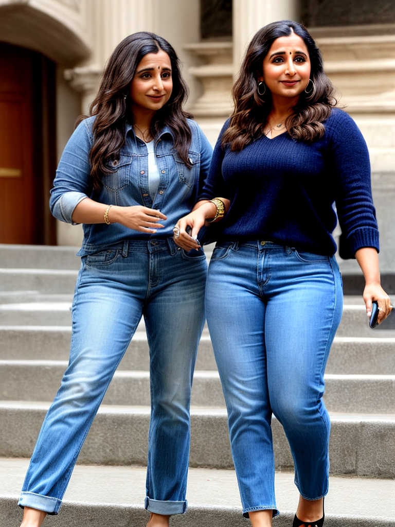 Vidya balan in jeans